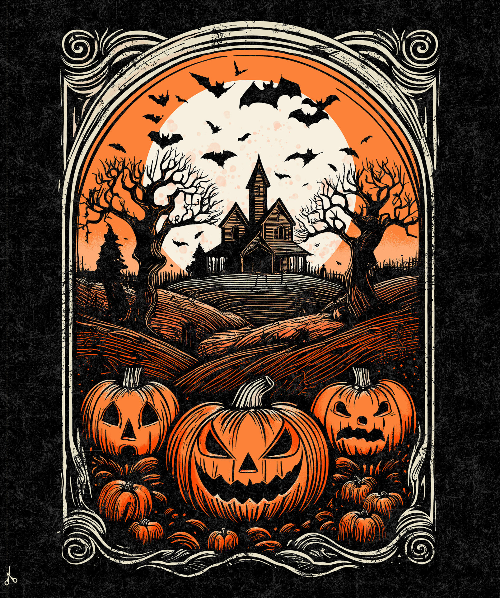 10708-99 Haunted Hollow HALLOWEEN | Behrens Group